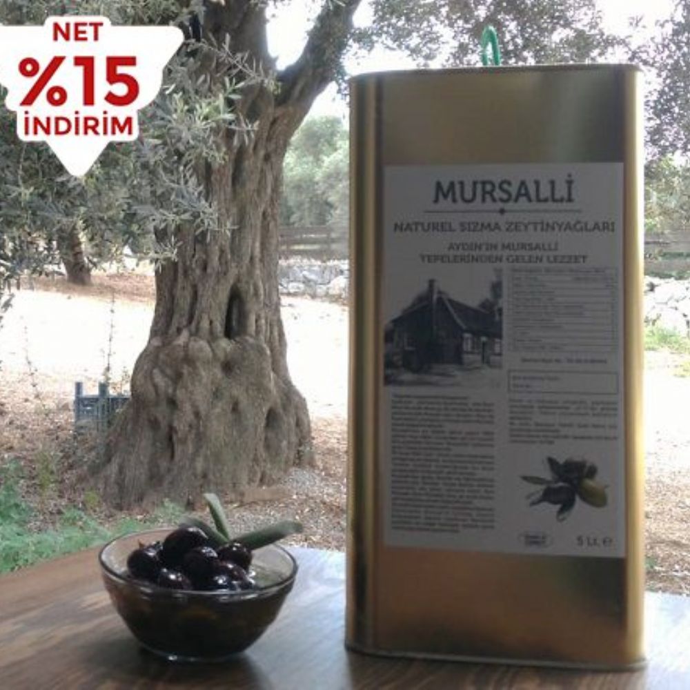 Mursalli Naturel Sızma Zeytinyağı - gidatarimziraat.com.tr